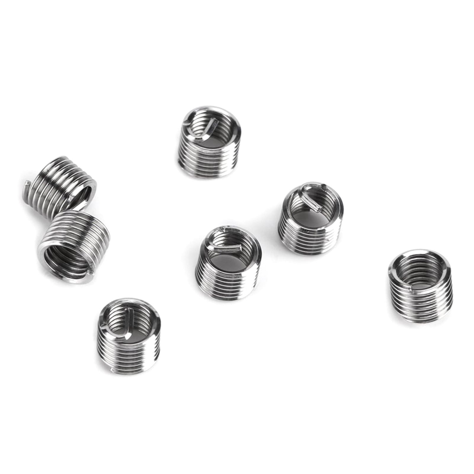 M6 15Pcs Metric Thread Repair Insert Kit M5 M6 M8 M10 Helicoil Car Pro ...