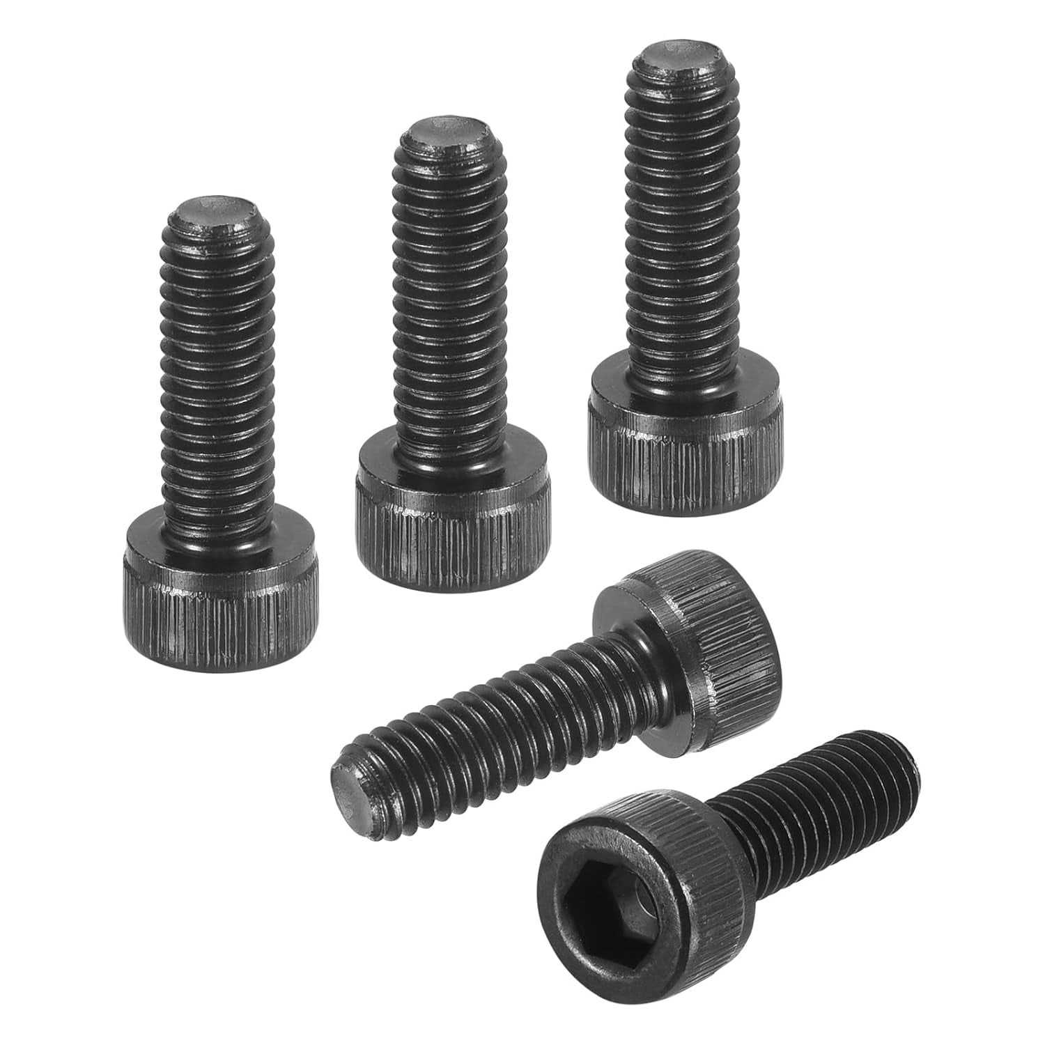 M6-1x18 Socket Head Cap Screws Bolts - 50Pack - Good for Road Bicycle ...