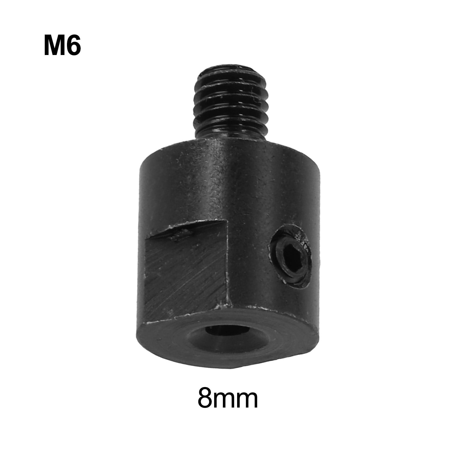 M6 3.17-8mm Axle Motor Shaft Coupler Sleeve Saw Blade Coupling Chuck ...