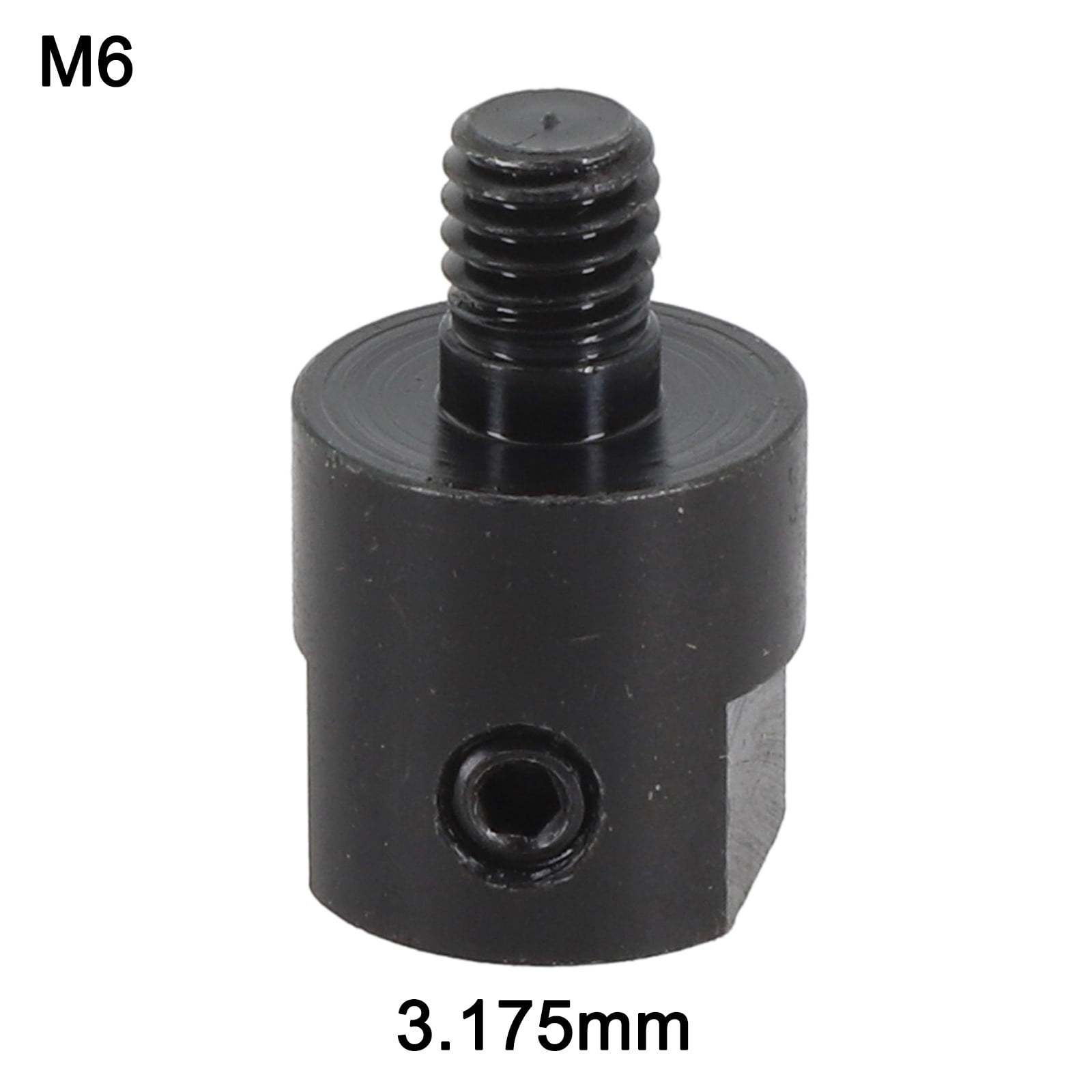 M6 3.17-8mm Axle Motor Shaft Coupler Sleeve Saw Blade Coupling Chuck ...