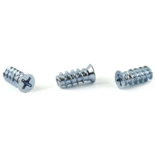 M6.3 x 10 mm European Drawer Slide Wood Screws / Phillips / Flat Head ...