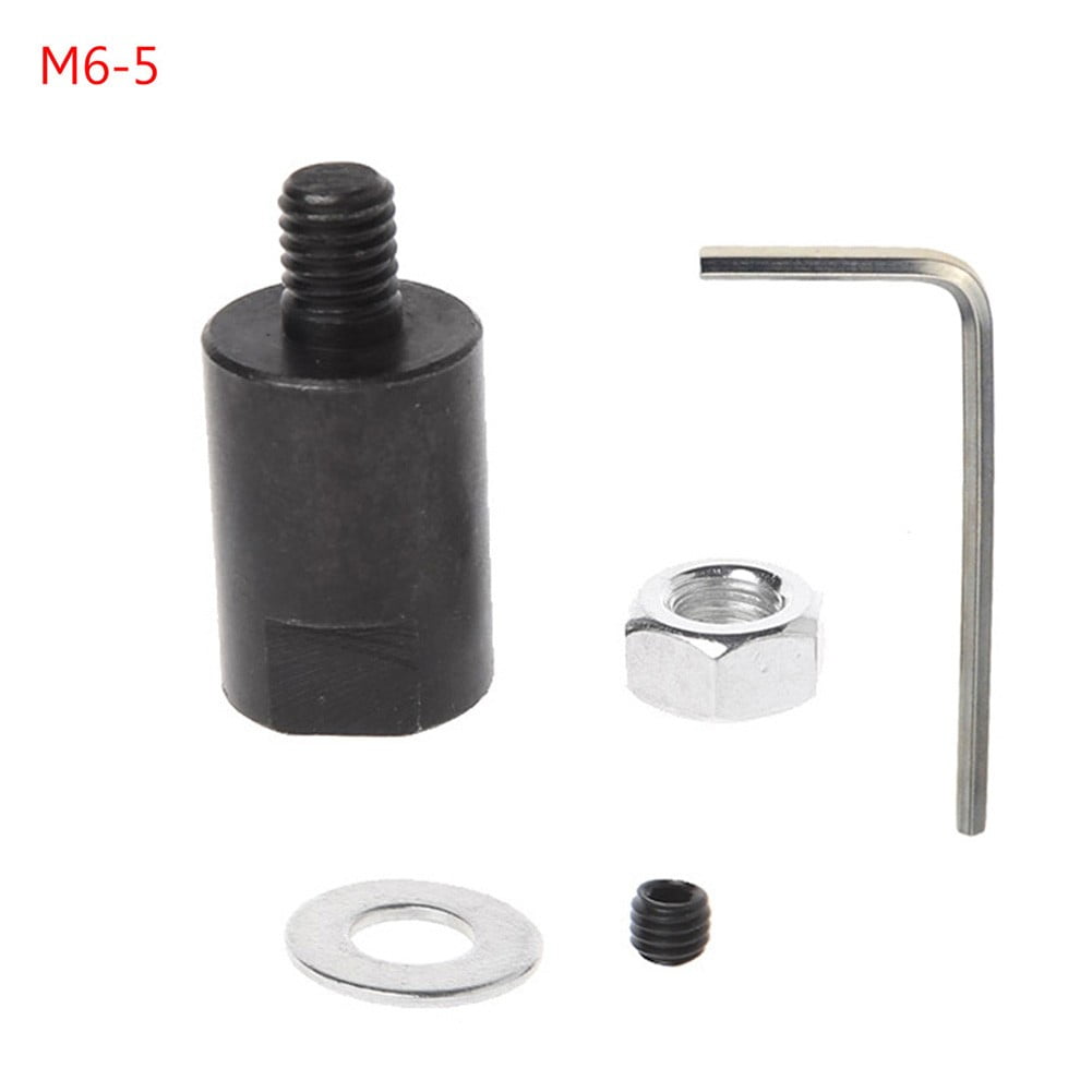 M6 5mm Motor Shaft Coupler Sleeve Saw Blade Coupling Chuck Adapter ...
