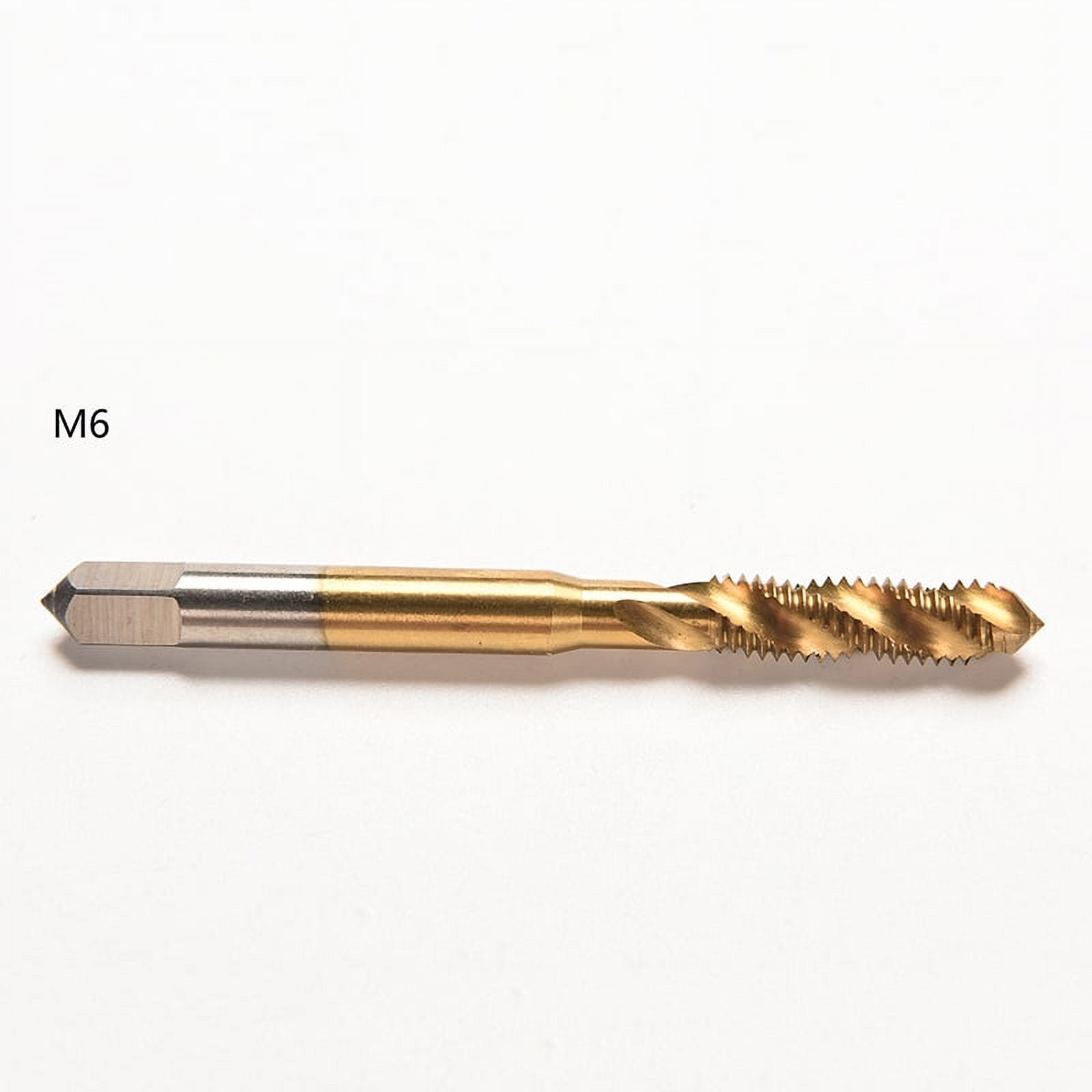 (M6: 6mm*1mm ) M3 M4 M5 M6 M8 High Speed Steel HSS Screw Thread Metric ...