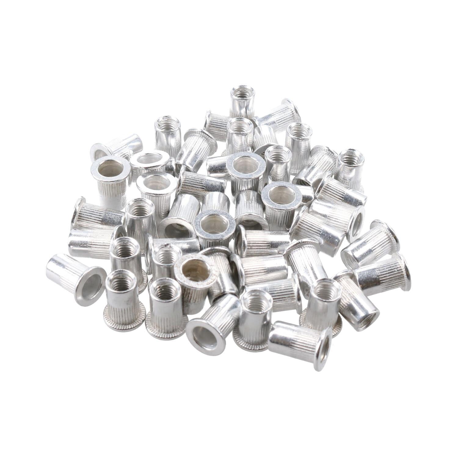 M6 6mm Alu Nut Serts Riveting Nuts Rivet Threaded Inserts Blindnut ...