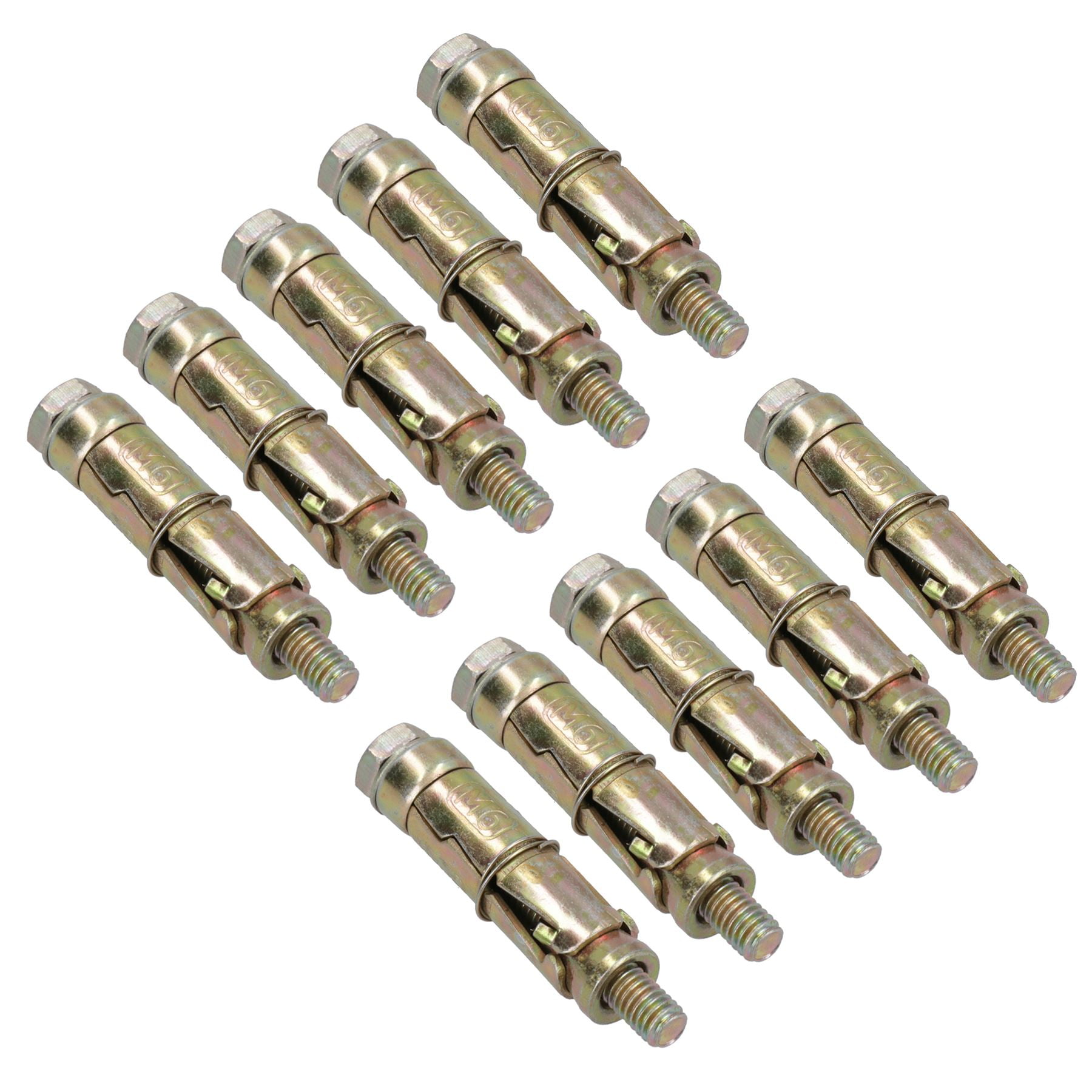 M6 6mm x 50mm Expansion Rawl Bolt for Masonry Sleeve Anchors Fastener ...