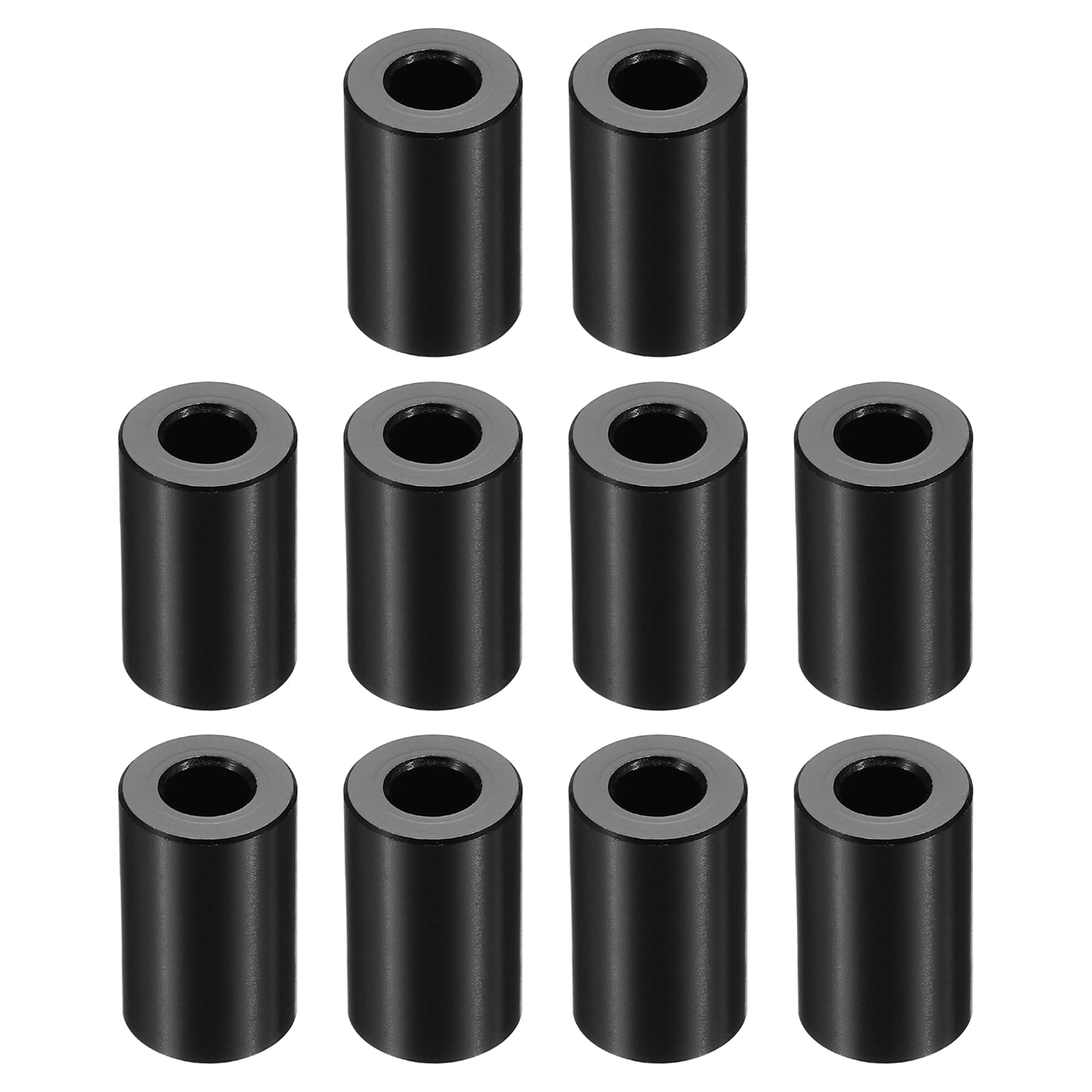 M6 Aluminum Spacers, 10 Pcs Metal Spacer Aluminum 1/4" ID x 1/2" OD x 7 ...