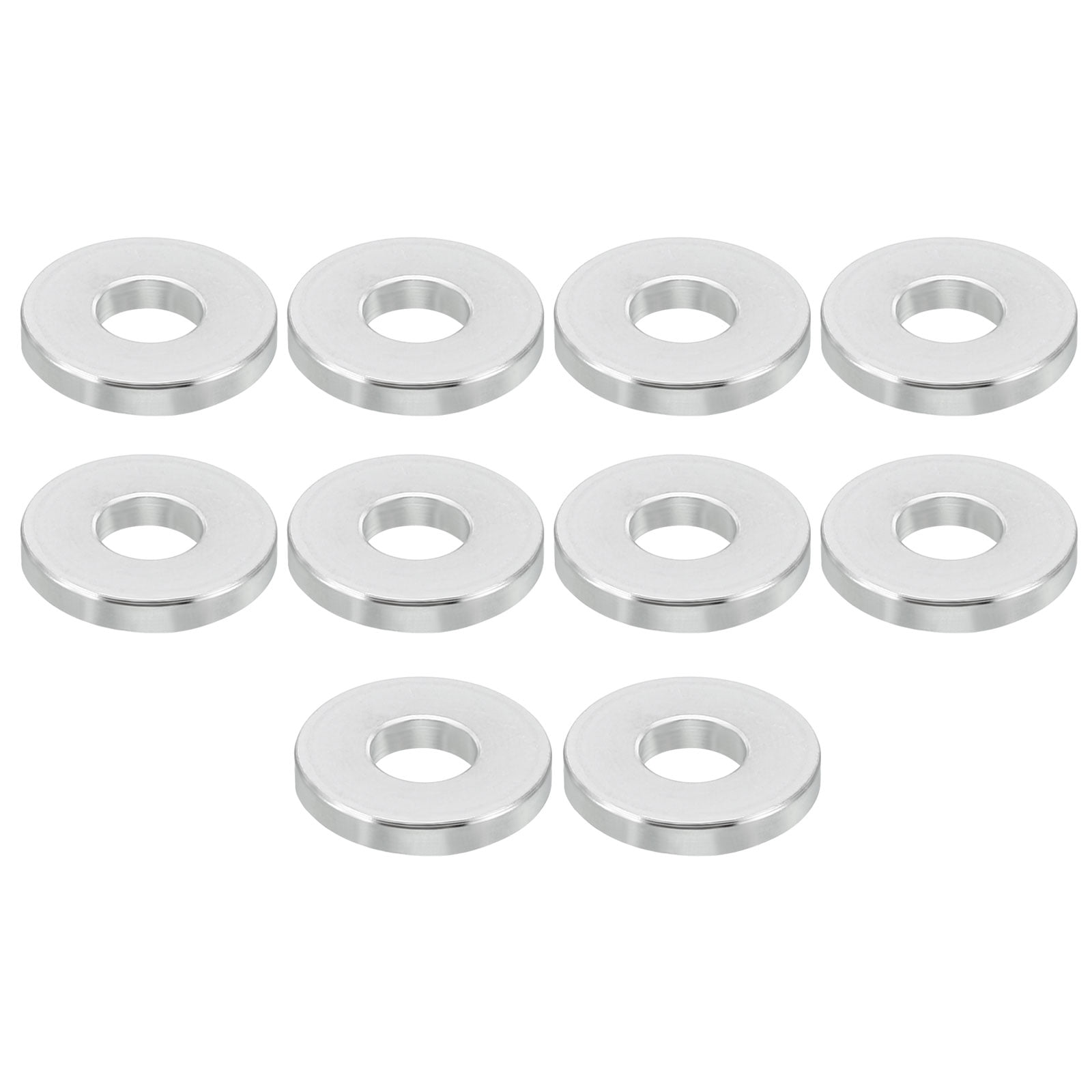 M6 Aluminum Spacers, 10 Pcs Metal Spacer Aluminum 6.2mm ID x 15mm OD x ...