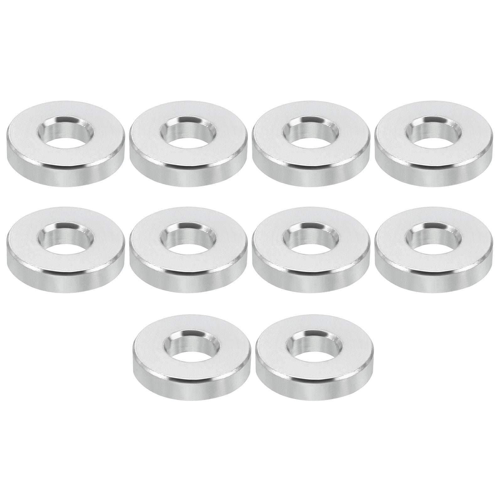 M6 Aluminum Spacers, 10 Pcs Metal Spacer Aluminum 6.2mm ID x 15mm OD x ...