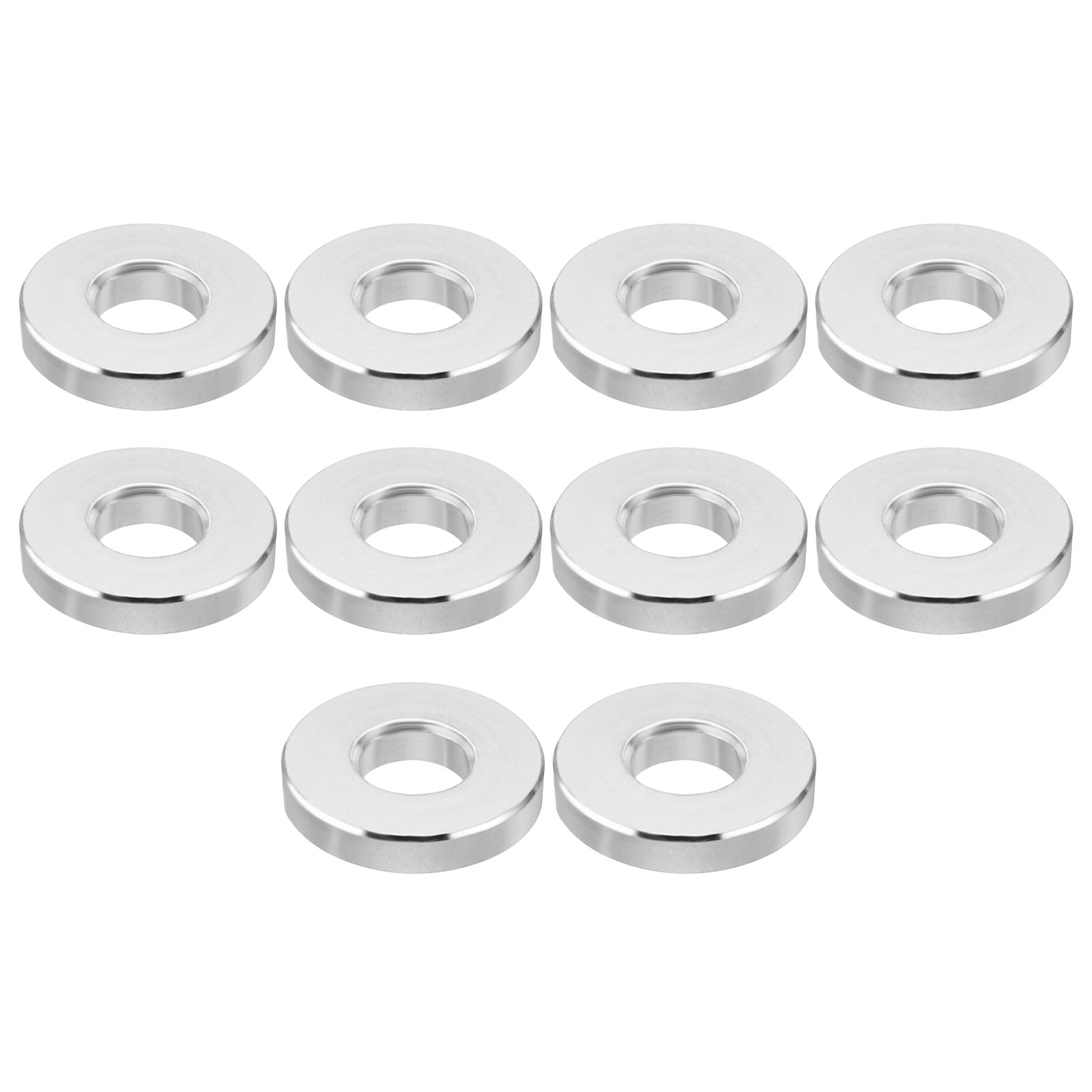 M6 Aluminum Spacers, 10 Pcs Metal Spacer Aluminum 6.2mm ID x 15mm OD x ...