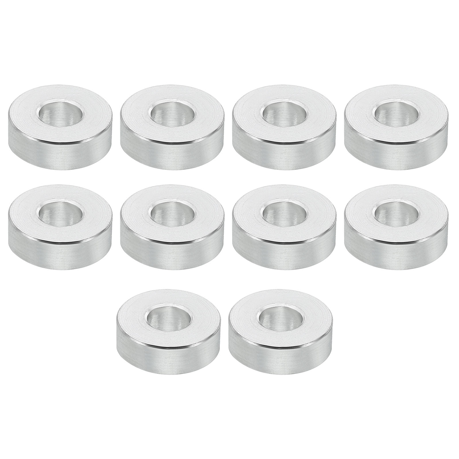 M6 Aluminum Spacers, 10 Pcs Metal Spacer Aluminum 6.2mm ID x 15mm OD x ...