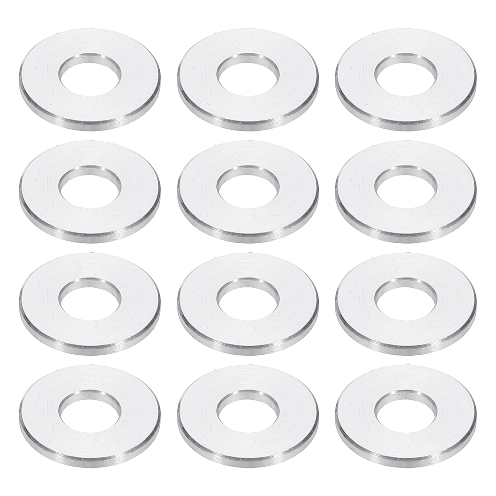 M6 Aluminum Spacers, 12 Pcs Metal Spacers Aluminum 6.2mm ID x 15mm OD x ...
