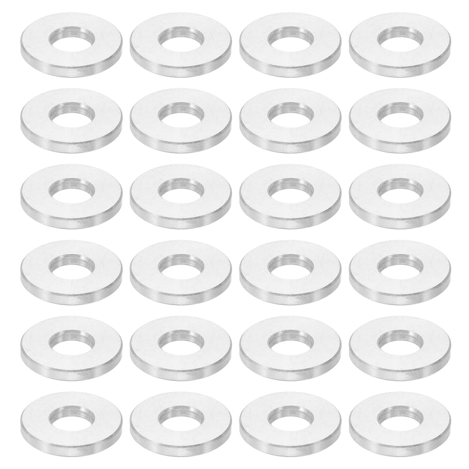 M6 Aluminum Spacers, 24 Pcs Metal Spacers Aluminum 6.2mm ID x 15mm OD x ...