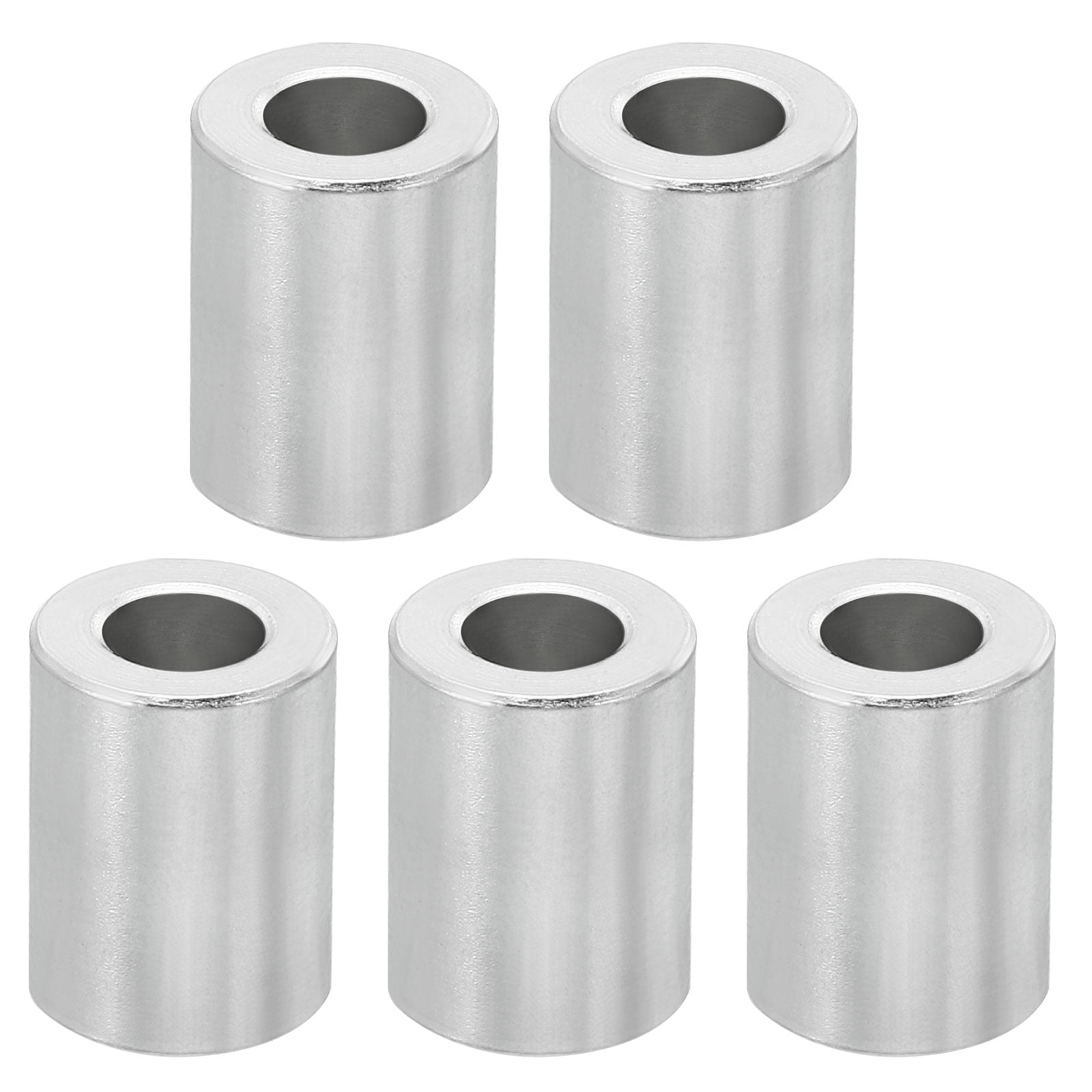 M6 Aluminum Spacers, 5Pcs Metal Spacer Aluminum 6.2mm ID x 12mm OD x ...