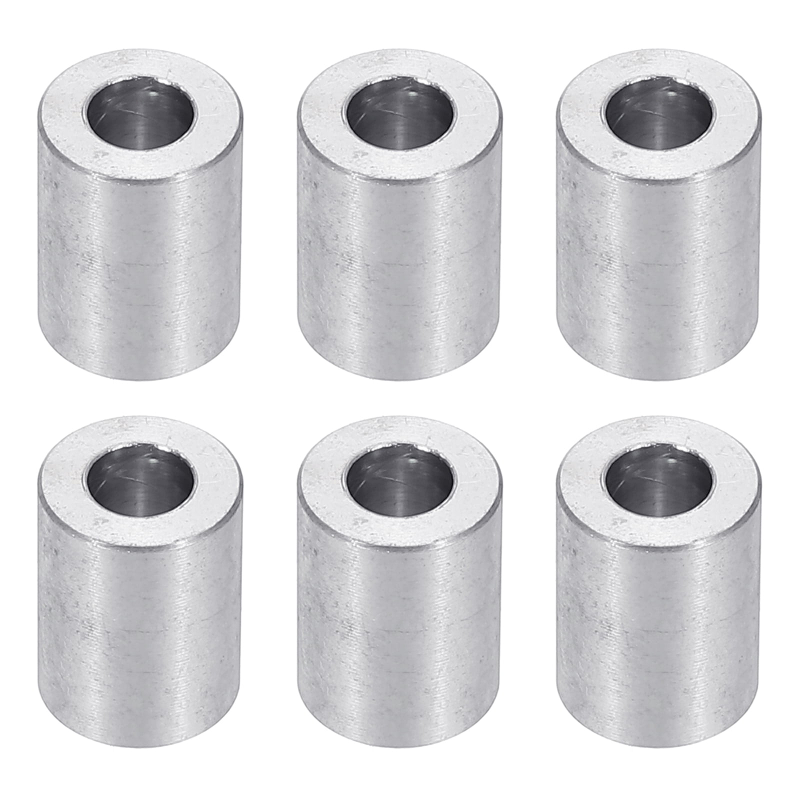 M6 Aluminum Spacers, 6 Pcs Metal Spacers Aluminum 6.2mm ID x 12mm OD x ...