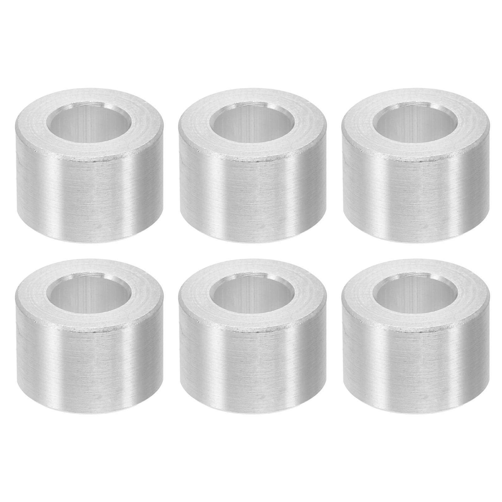 M6 Aluminum Spacers, 6 Pcs Metal Spacers Aluminum 6.2mm ID x 12mm OD x ...