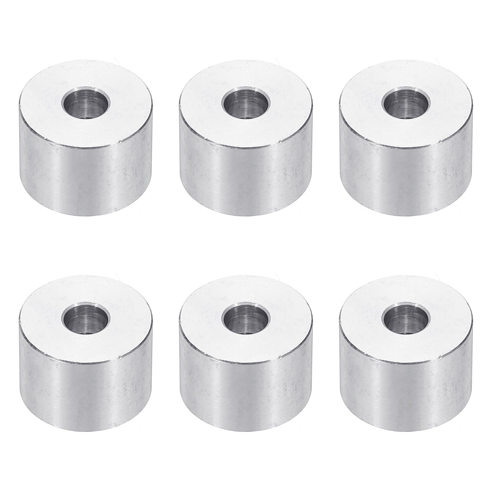 M6 Aluminum Spacers, 6 Pcs Metal Spacers Aluminum 6.5mm ID x 20mm OD x ...