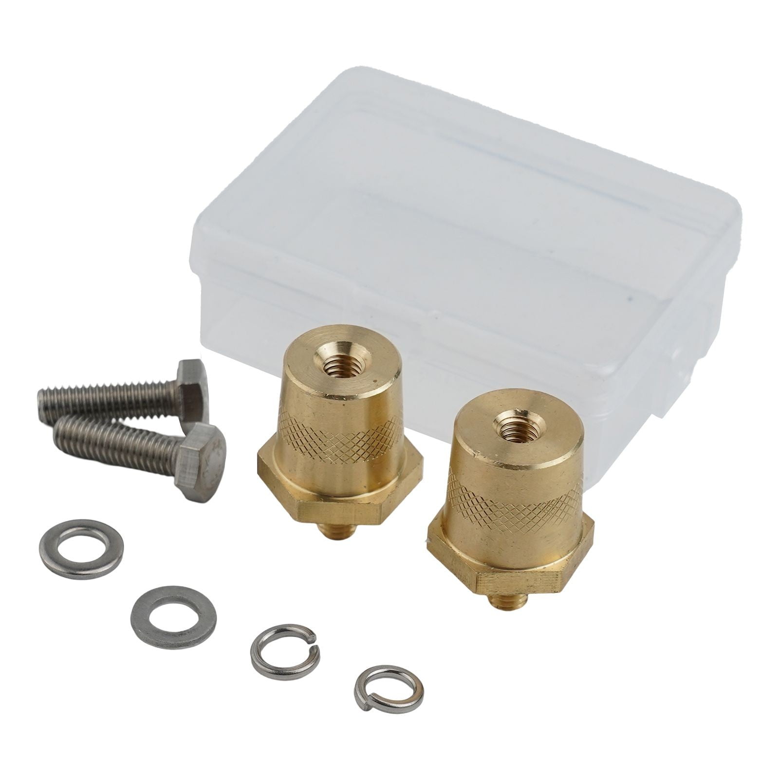 M6 Battery Pole Adapter Set Positive Negative Terminals for Cars ...