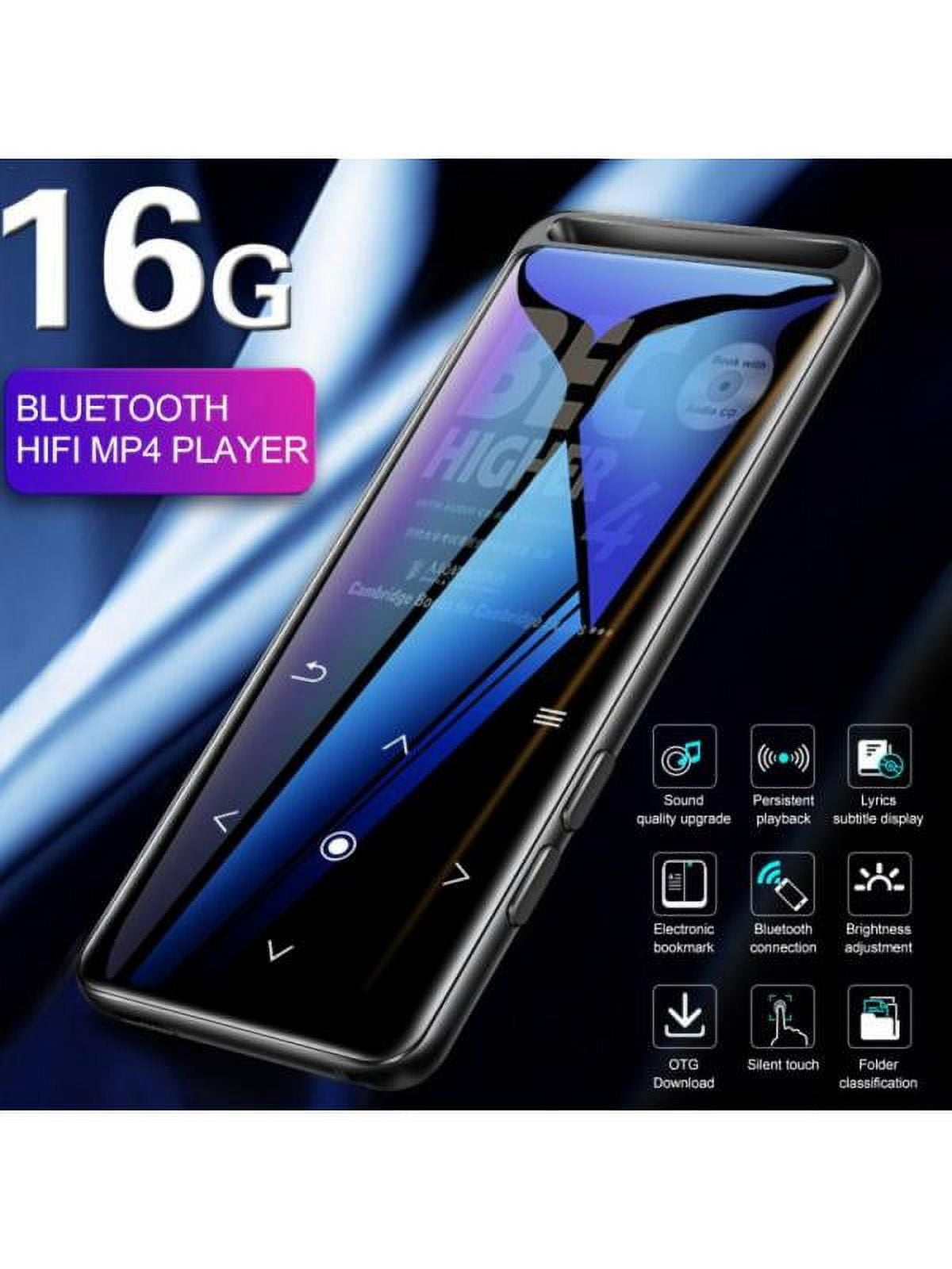 M6 Bluetooth 5.0 Lossless MP3 Player HiFi Portable Audio Player with FM ...