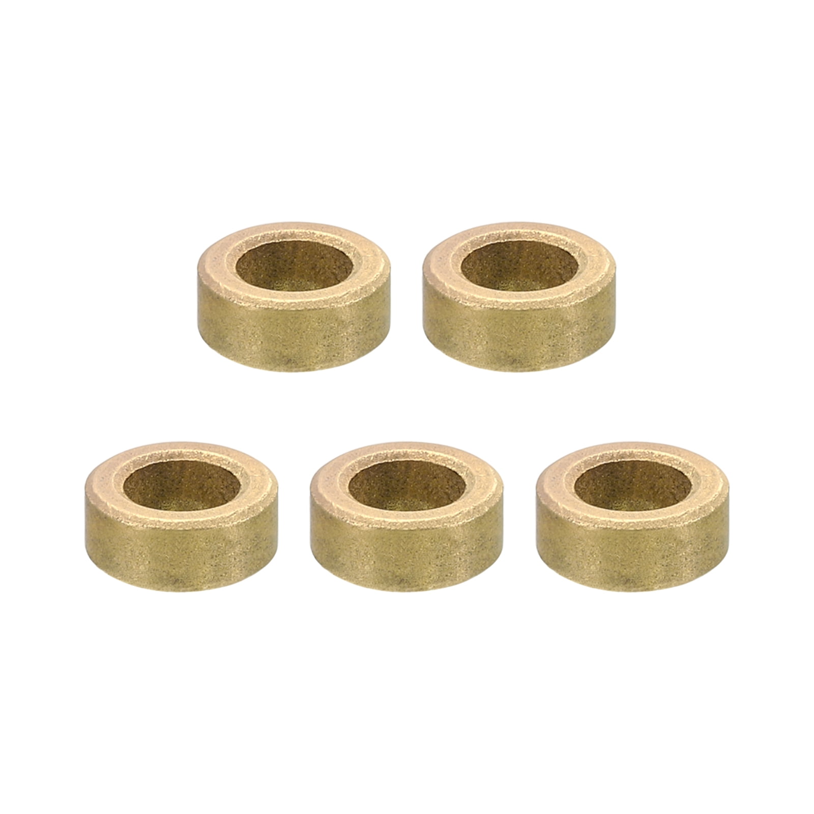 M6 Brass Spacers, 5 Pcs Metal Spacer Brass 6mm ID x 10mm OD x 4mm L ...