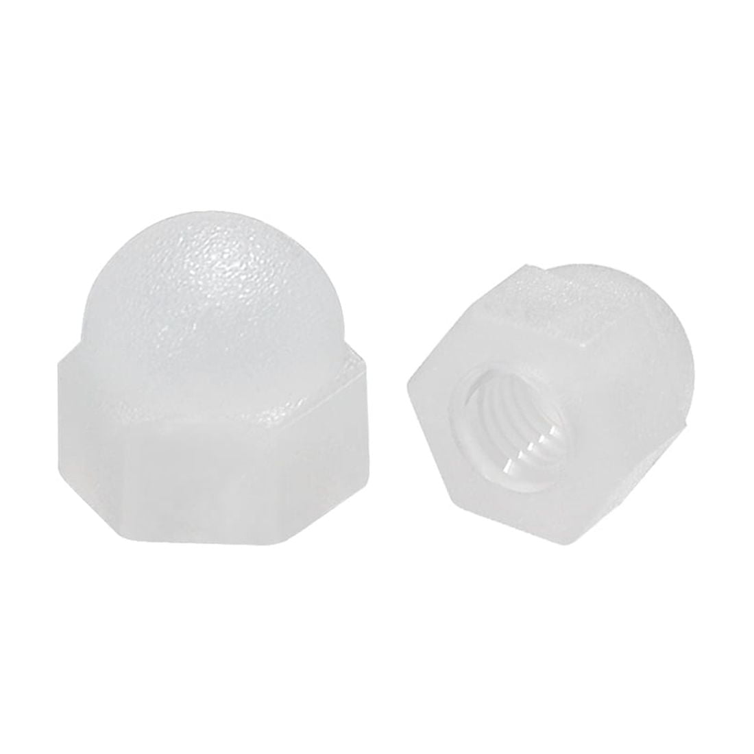 M6 Cap Nut Hex Acorn Dome Head Nuts for Screws Bolt Nylon Black 10pcs ...