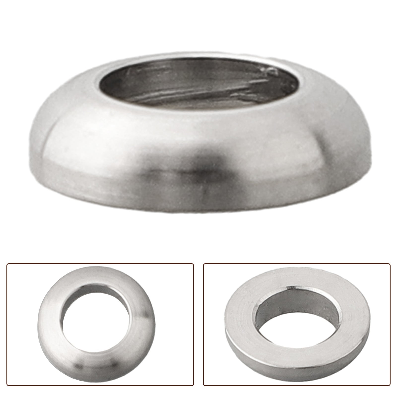 M6 Concave Convex Washer Bicycle Bike Disc Brake Caliper Bump Gasket ...