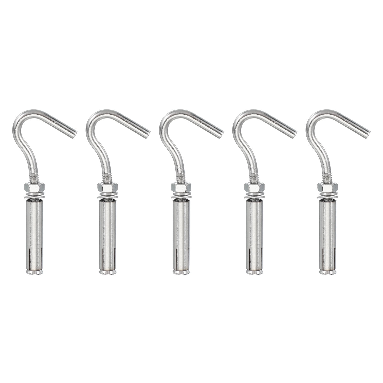 Uxcell Concrete Wall Hook 304 Stainless Steel Expansion Hook Open Cup ...