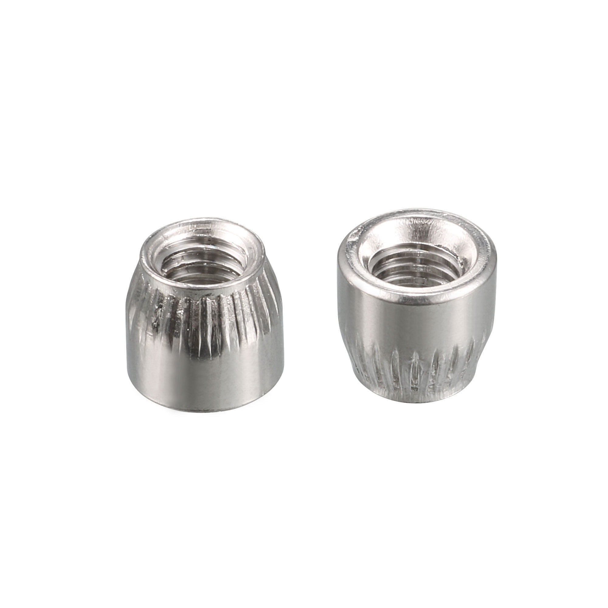 M6 Female Thread Stainless Steel Conical Cap Tapered Cone Nut 10pcs ...