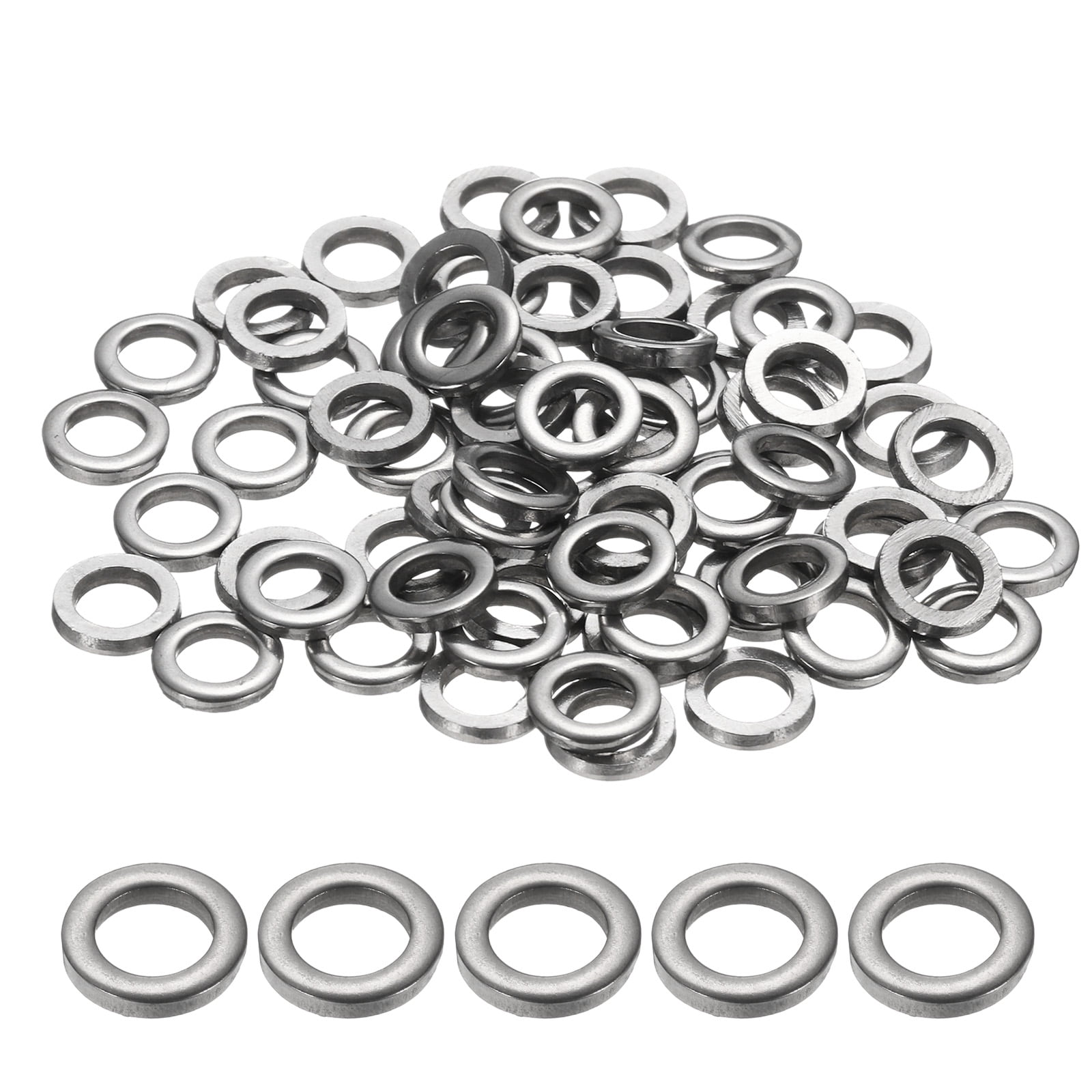 M6 Flat Washer for Screw, 120Pcs 304 Stainless Steel Washers 6MM ID x ...