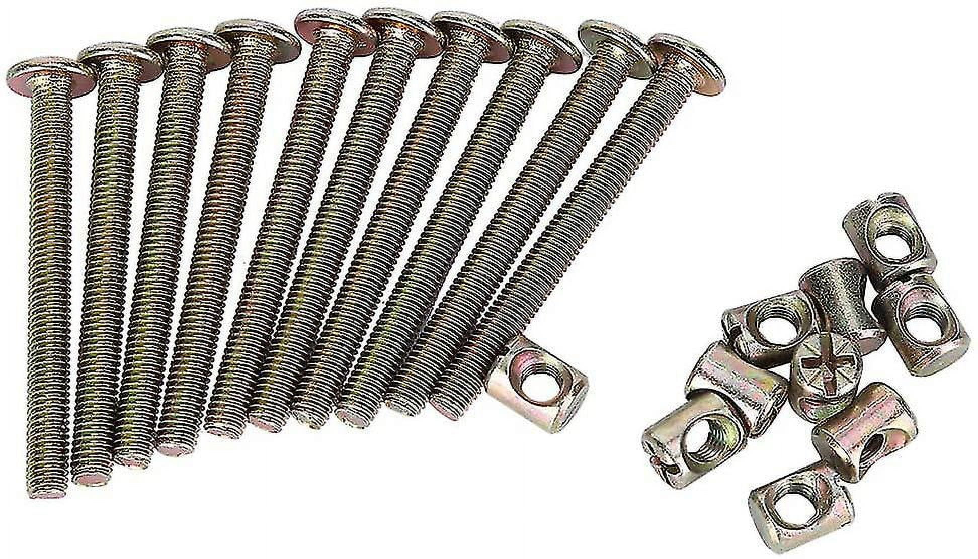 M6 Furniture Bolt, Hex Socket Head Cap Screws Nuts For Crib Bunk Bed ...