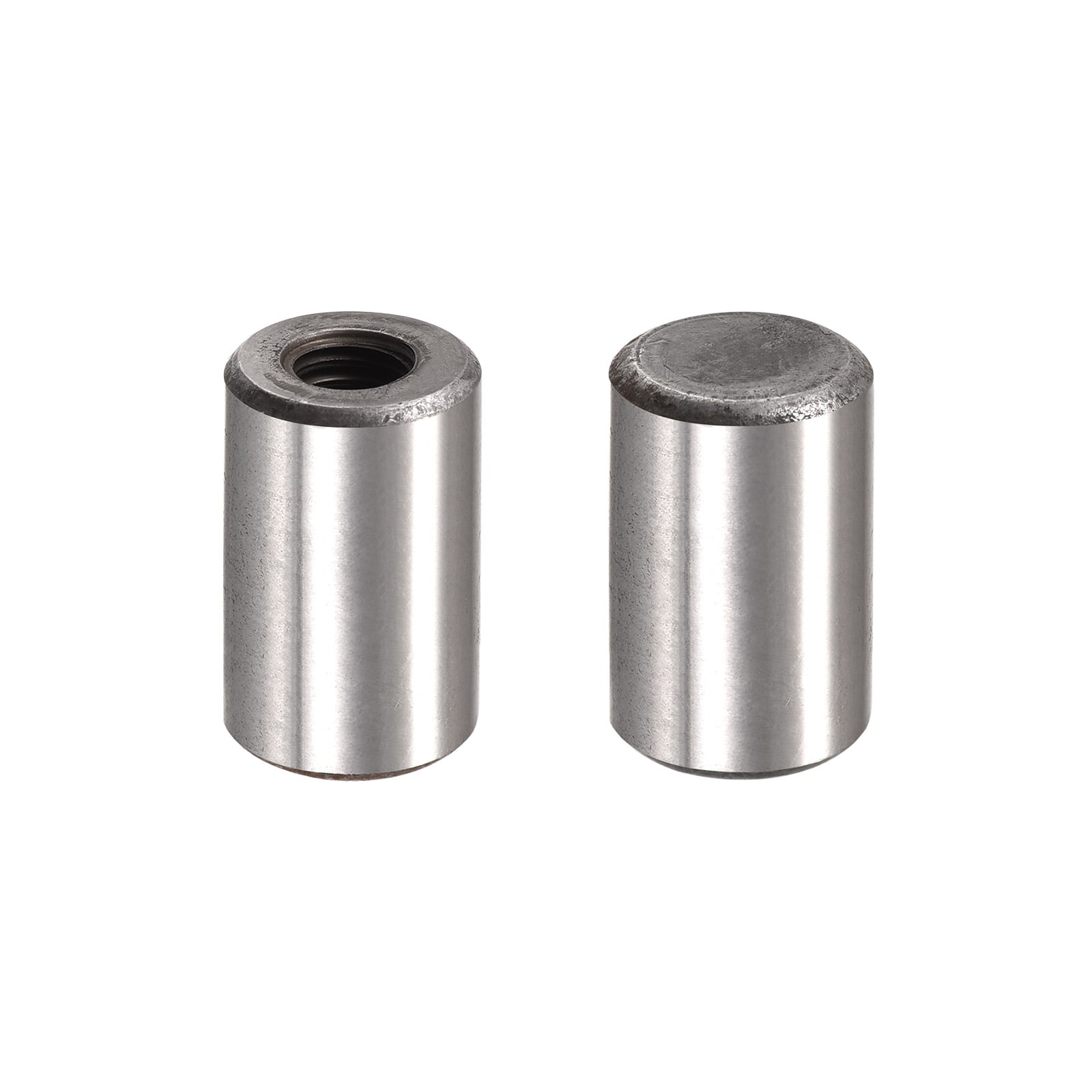 M6 Internal Thread Dowel Pin 2 Pack 12x20mm Chamfering Flat Carbon ...