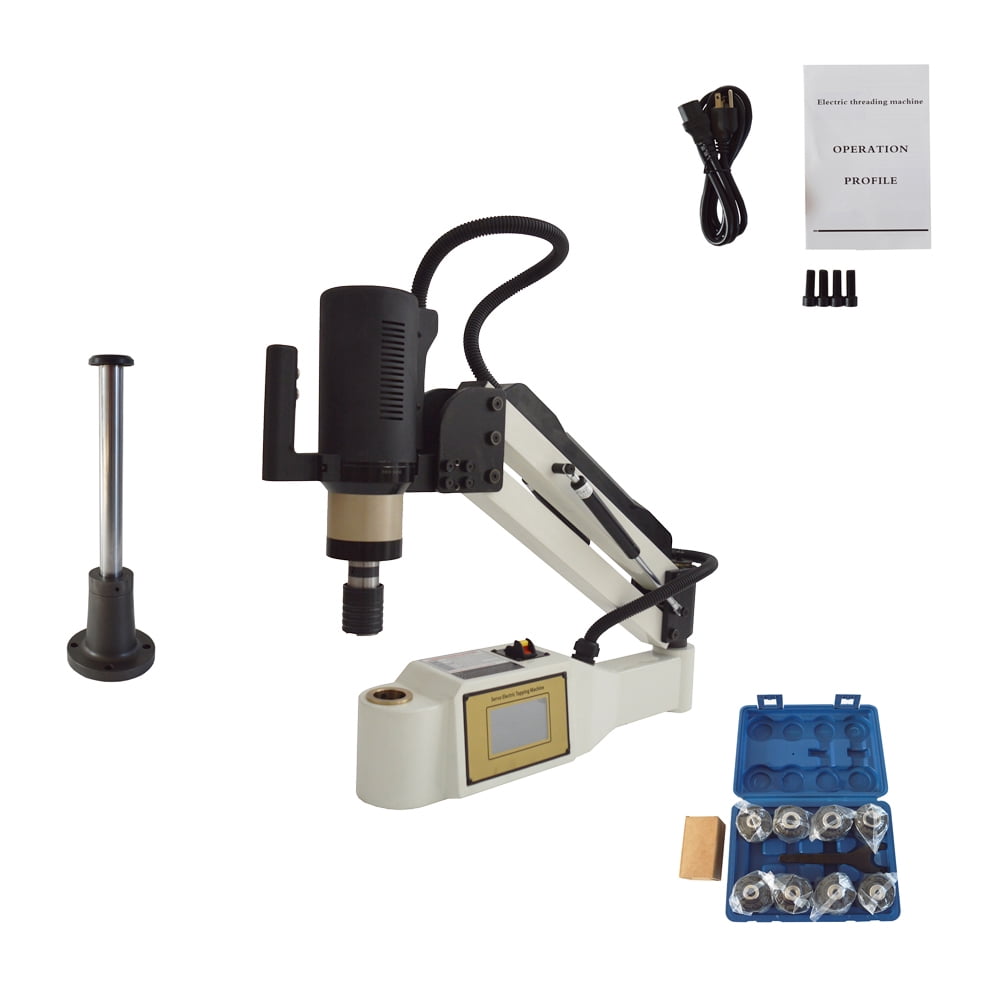 M6-M30 Universal 360° Electric Tapping Machine Touch Screen Drilling ...