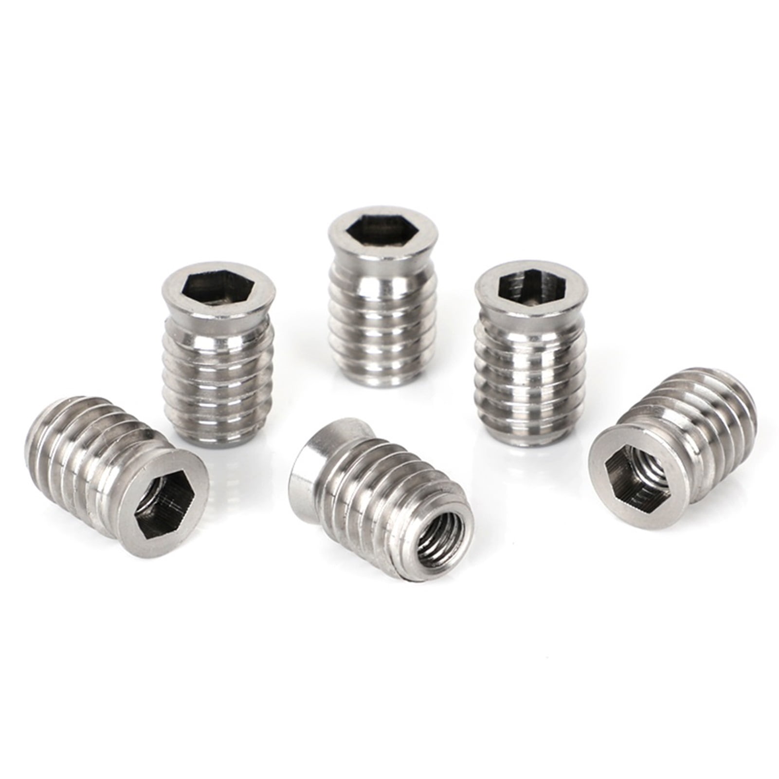 M6 M8 Embedded Furniture Nut 304 Stainless Steel Embedded Insert Nut - Walmart.com