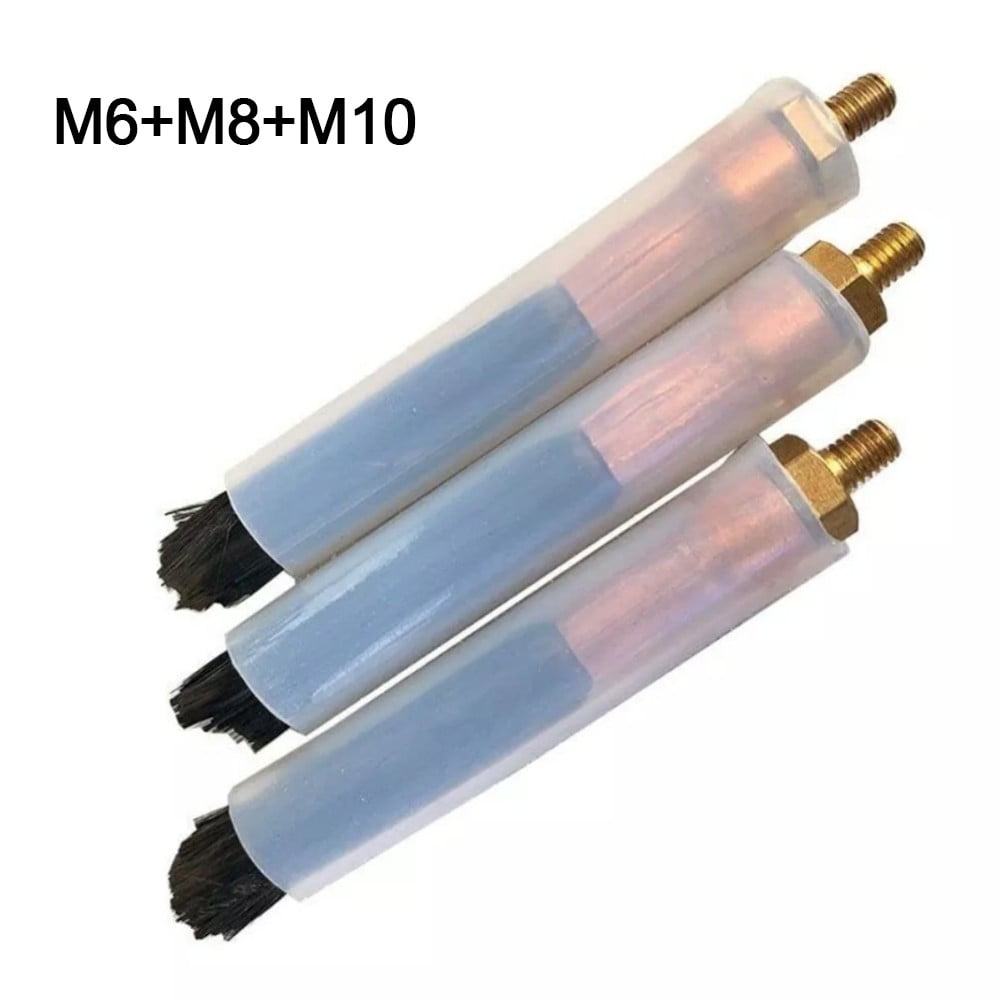 M6 M8 M10 Thread Fibre Weld Cleaning Brush Passivate Polish Welds After ...