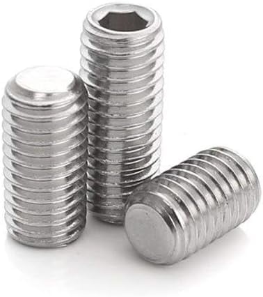 M6 M8 Stainless Steel Fine Thread Set Screws Short Pitch 0.75mm 1.0mm ...