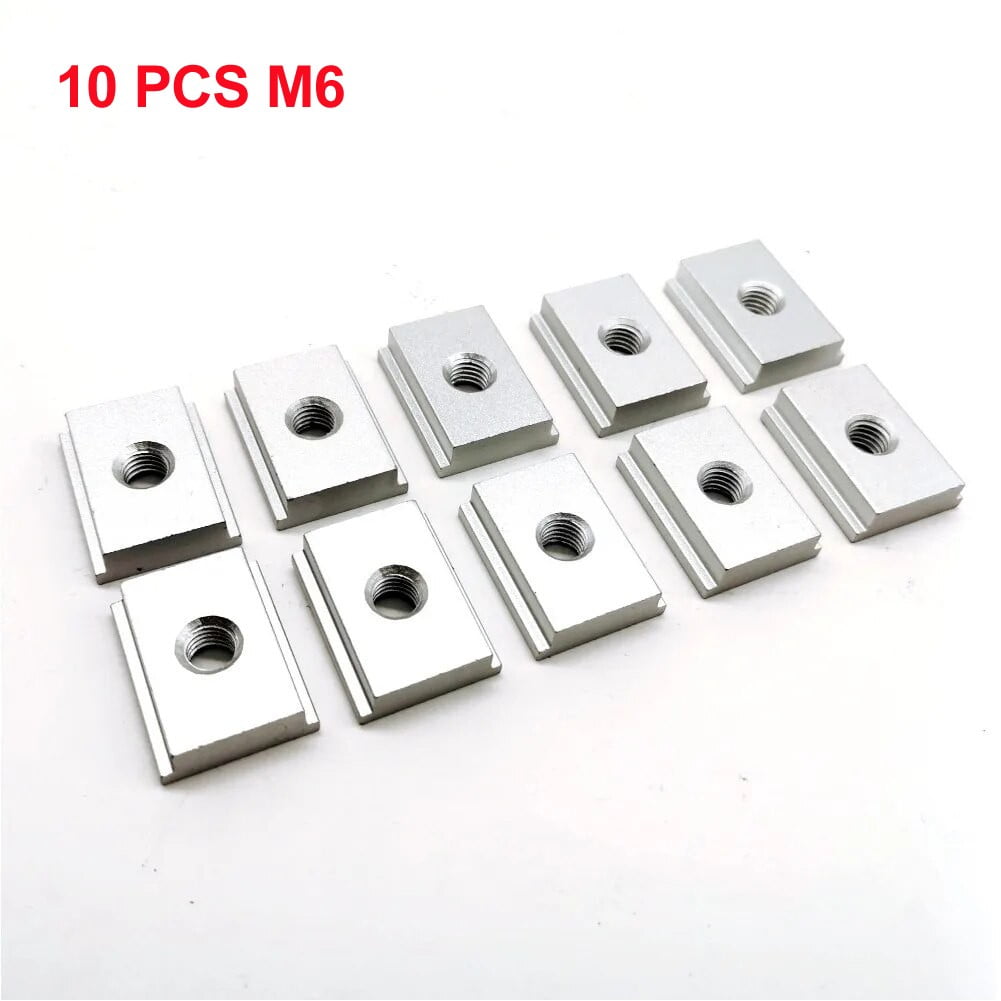 M6 M8 T-track Slider Aluminum Alloy Slot Nut workbench Router Table ...