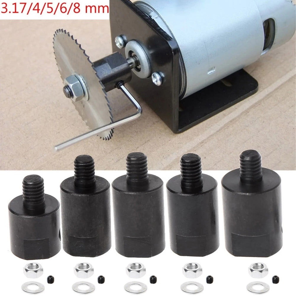 M6 Motor Shaft Coupler Motor Connector Saw Blade Coupling Sleeve Steel ...