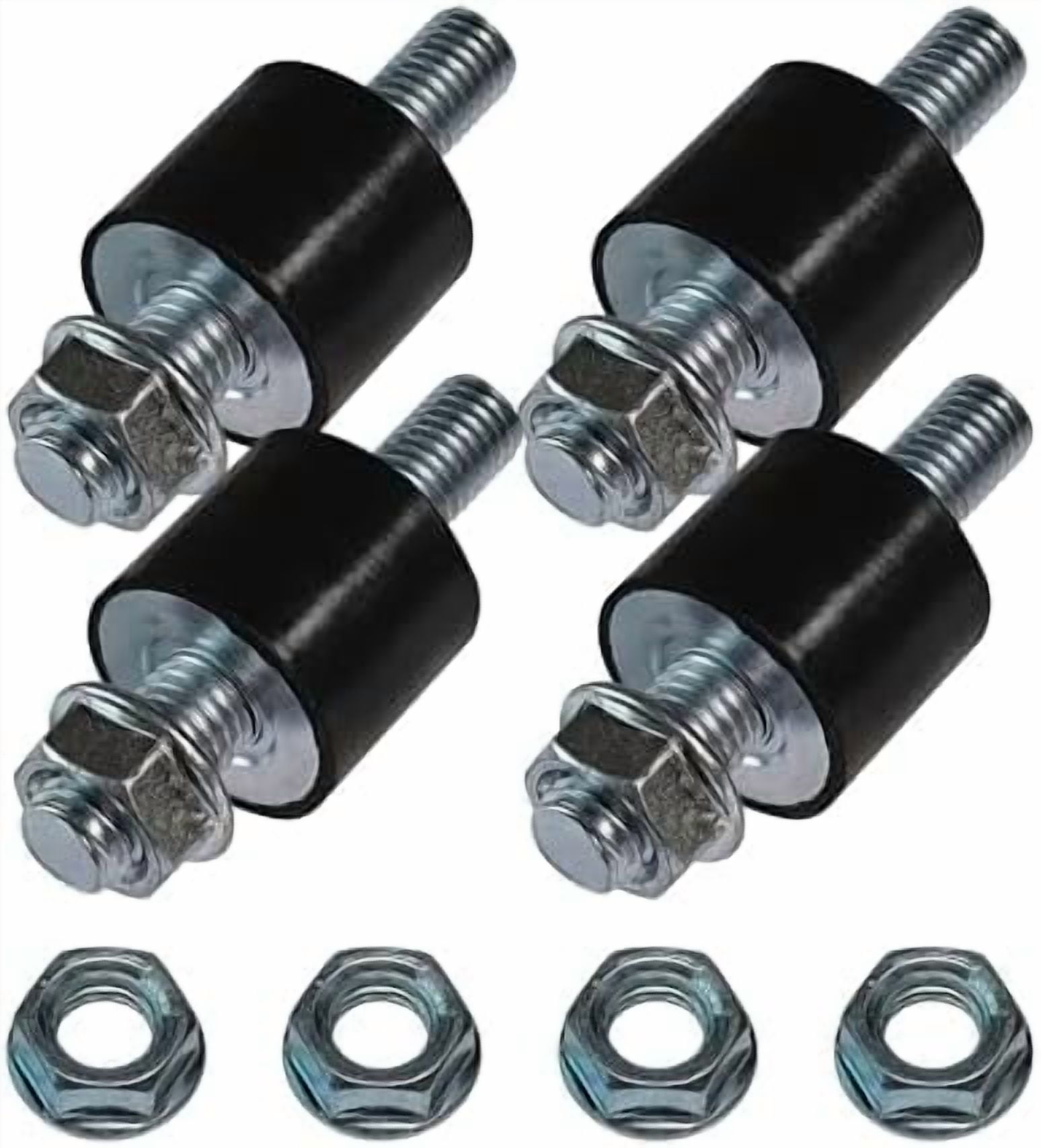 M6 Rubber Studs Shock Isolator Mounts Anti-Vibration Compatible with ...
