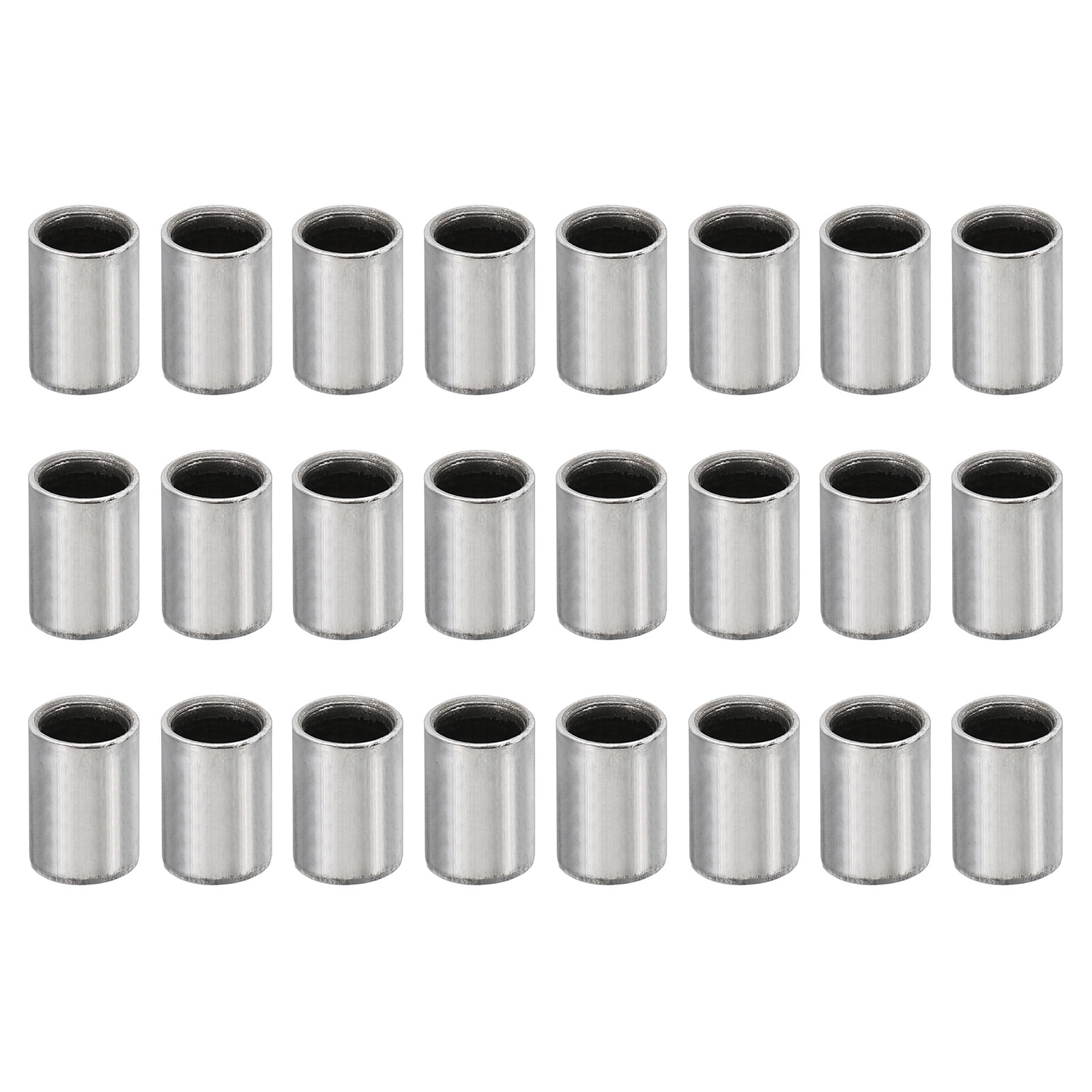 M6 Steel Spacers, 24 Pcs Metal Spacers Steel 6.2mm ID x 10mm OD x 15mm ...