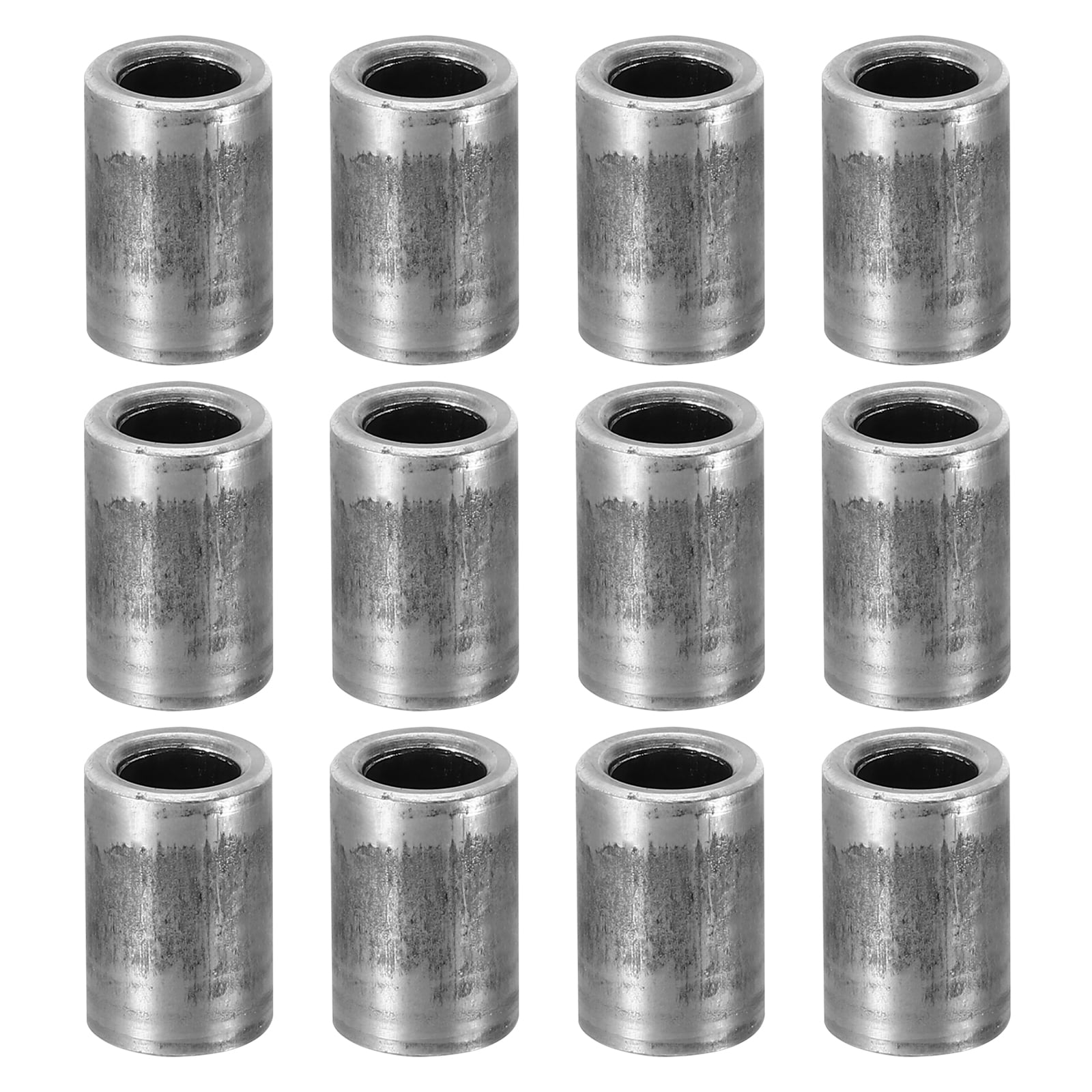 M6 Steel Spacers, 24 Pcs Metal Spacers Steel 6mm ID x 10mm OD x 15mm L ...