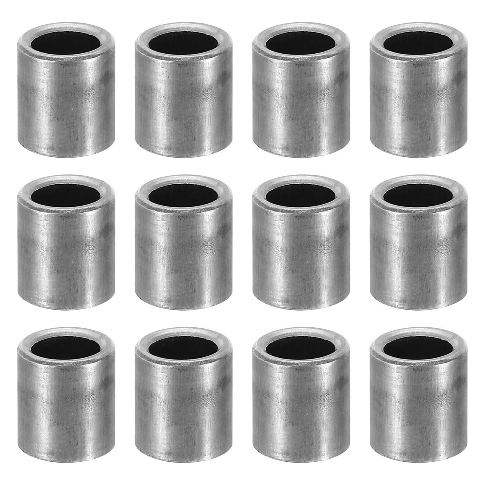 M6 Steel Spacers, 24 Pcs Metal Spacers Steel 6mm ID x 9mm OD x 10mm L ...