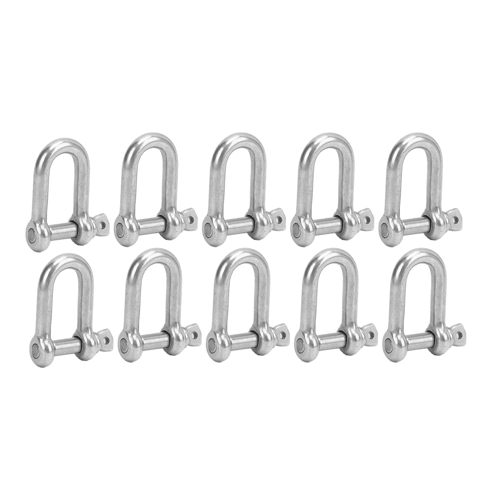 M6 Straight D Shackle Short Stainless Steel D Rigging Shackle Hooks ...