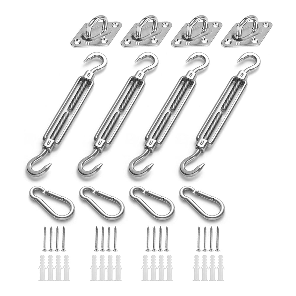 M6 Sun Sail Mounting Kit, Awning Accessories Mounting for Square ...