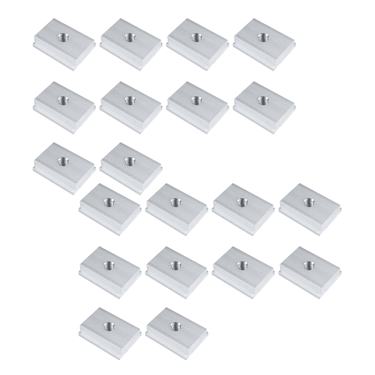 M6 T-Track Slider Sliding Nut Aluminum Alloy T Slot Nut for Woodworking ...