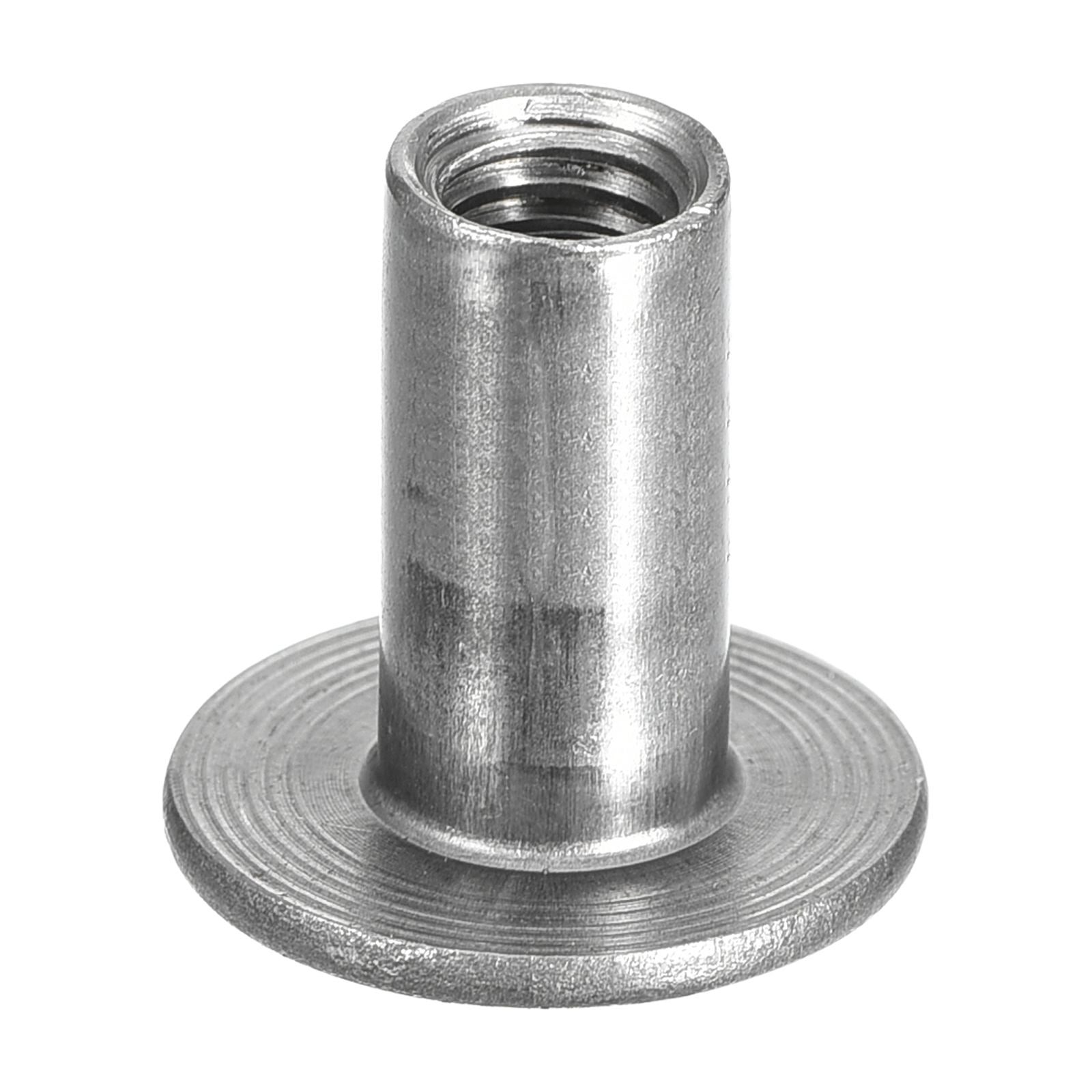 M6 T-nuts, 12 Pack Carbon Steel Tee Nuts, Round Base Weld Nuts 20mm ...