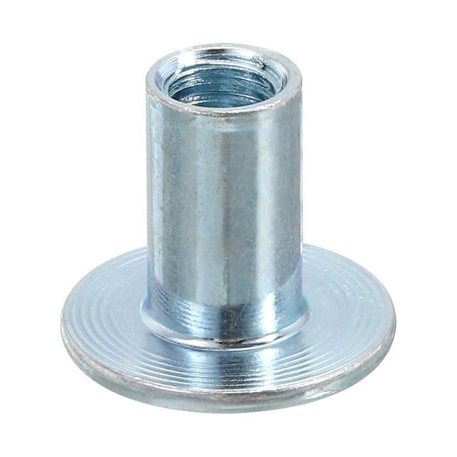 M6 T-nuts, 24 Pack Carbon Steel Tee Nut Round Base Weld Nuts 15mm Height - Walmart.com