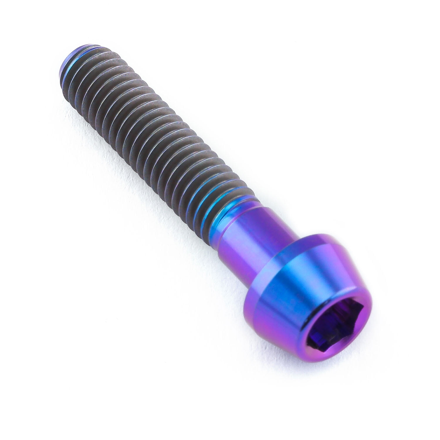 M6 Titanium Crank Arm Pinch Bolts Tapered Socket Cap - Walmart.com