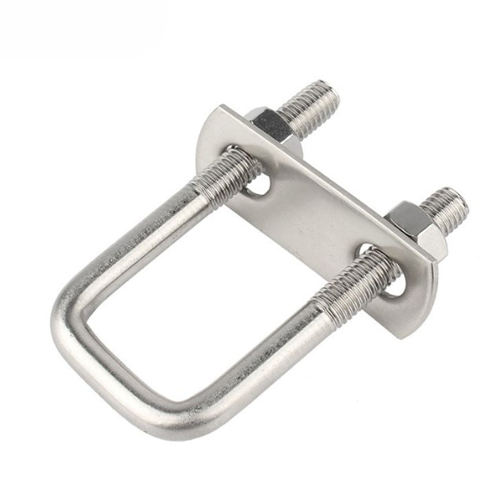 M6 U Bolts Pack Of 4 Size 50Mm X 80Mm Perfect For Secure Installations ...