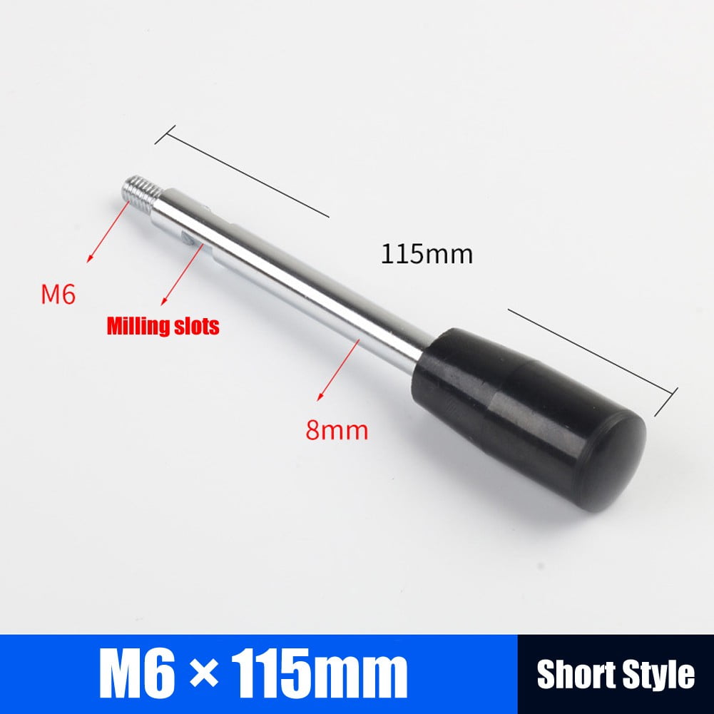 M6- Work Rod Machine Tool Work Handle Bar Bench Drill Accessories,M6× ...
