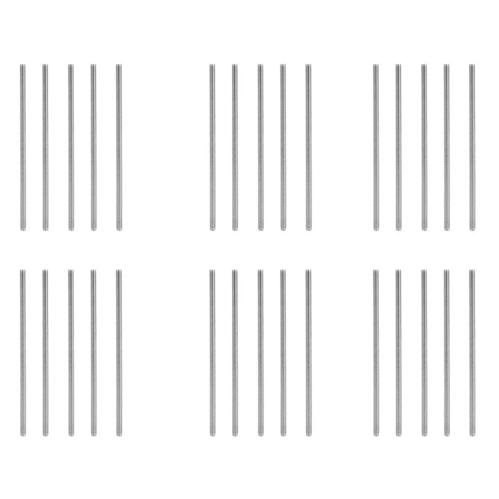 M6 X 150mm 304 Stainless Steel Fully Threaded Rod Bar Studs Hardware 30 ...