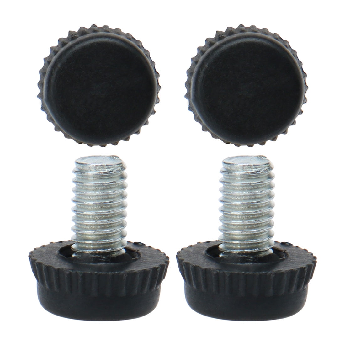 M6 x 10 x 15mm Leveling Feet Adjustable Support Cover for Machine Leg ...